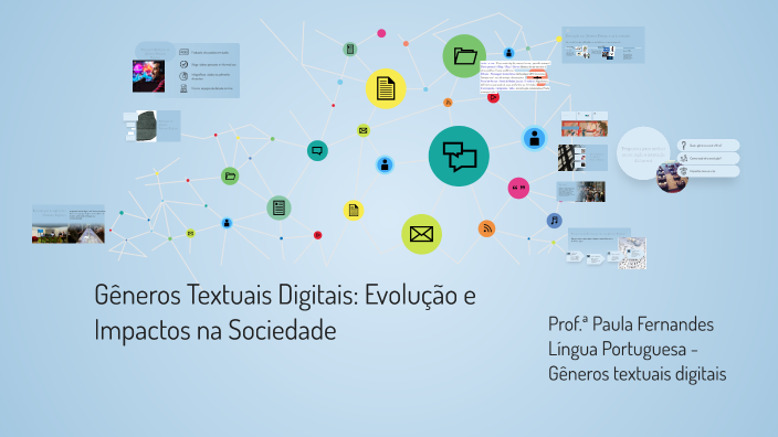 Gêneros Textuais Digitais: Evolução e Impactos na Sociedade by Paula ...
