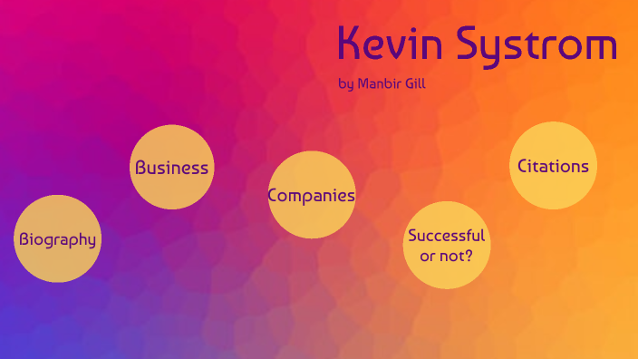 Kevin Systrom-Instagram by Manbir Gill on Prezi