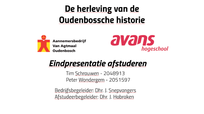afstuderen presentatie by Peter Wondergem on Prezi