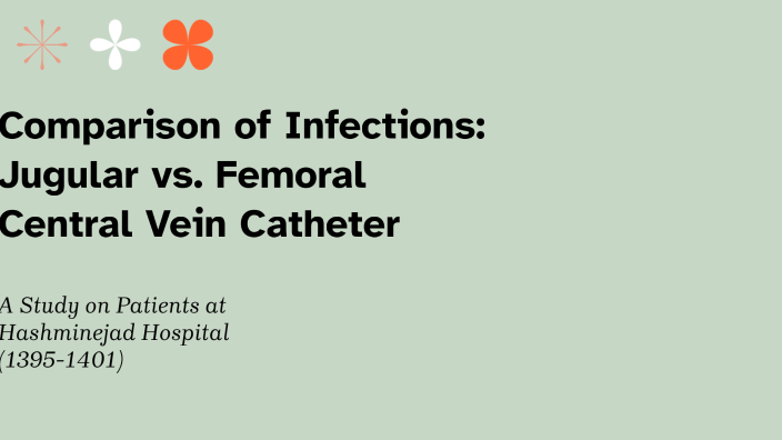 Comparison of Infections: Jugular vs. Femoral Central Vein Catheter by ...