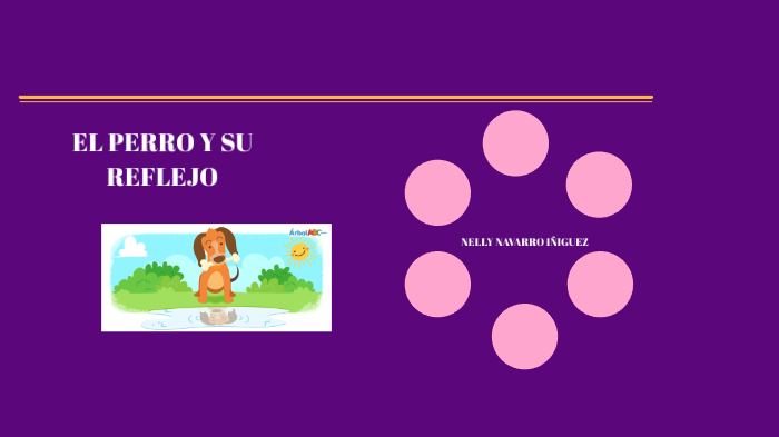 El perro y su reflejo by Manuela Nelly Navarro Iñiguez on Prezi