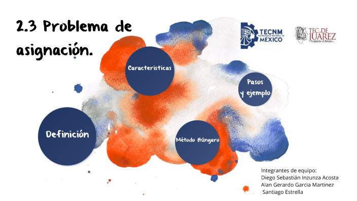 2.3 Problema de la asignación. by Alan García on Prezi