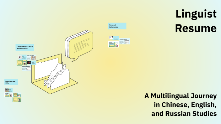 Linguist Resume by Kirill Zavyalov on Prezi