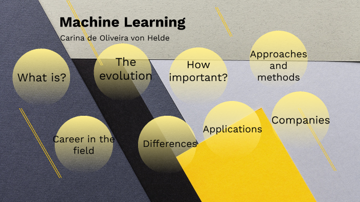 Machine Learning by Carina Oliveira von Helde on Prezi