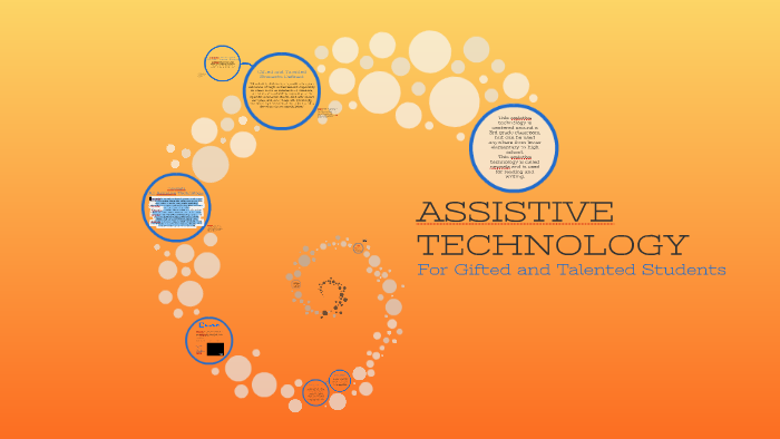 An Assistive Technology for Gifted and Talented Students by Reese ...