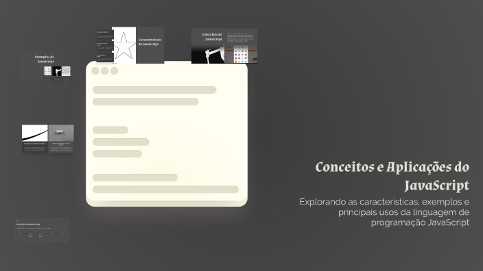 Conceitos e Aplicações do JavaScript by modsafc safc on Prezi