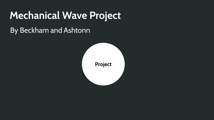 Mechanical Wave Project by Beckham Wilson on Prezi