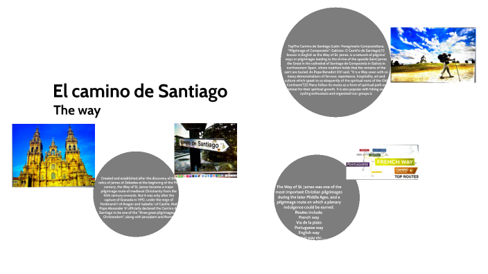 El Camino de Santiago by ASTAN TRAORE on Prezi