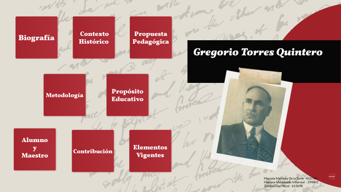 Gregorio Torres Quintero by MARCELA DE LA T on Prezi