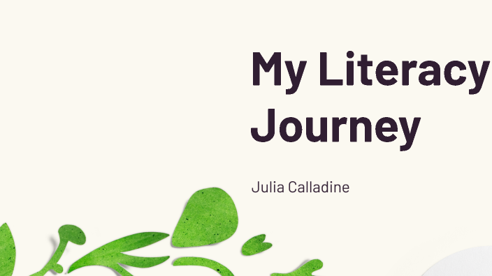 Julia Calladine's Multimodal Literacy Autobiography by Julia Calladine ...