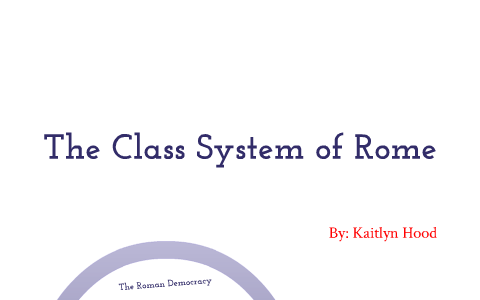 The Roman Class System by Kaitlyn Hood on Prezi