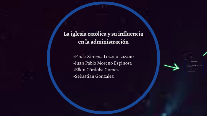 La iglesia católica y su influencia en la administración by Paula ...