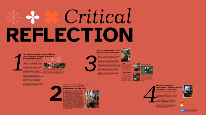 Critical Reflection by Sonia Ally on Prezi