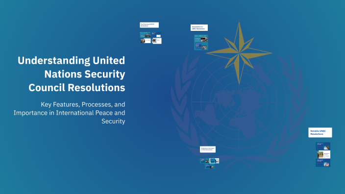 Understanding United Nations Security Council Resolutions by gulbanu ...