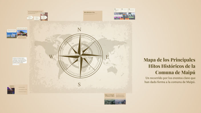 Mapa de los Principales Hitos Históricos de la Comuna de Maipú by Elvis ...