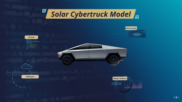 Solar Cybertruck model by Mirabel Isaac on Prezi