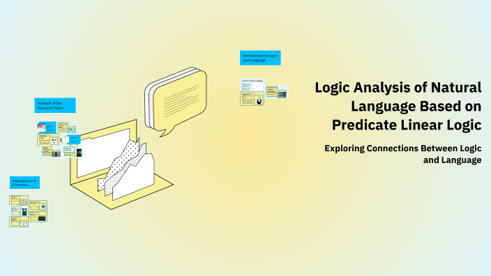 Logic Analysis of Natural Language Based on Predicate Linear Logic by ...