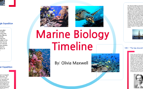 Marine Biology Timeline by Olivia Maxwell on Prezi