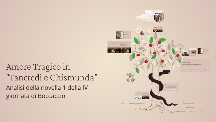 Amore Tragico in "Tancredi e Ghismunda" by Mersad Pjanic on Prezi