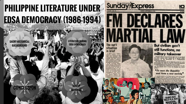 Philippine Literature During Edsa Revolution by Neestlee Ilagan on Prezi