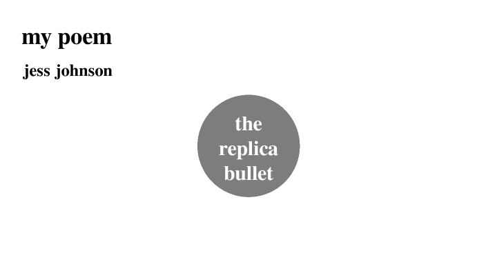 bullet poem big idea by jessie johnson on Prezi