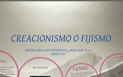 CREACIONISMO Y FIJISMO by AUGUSTO PLASENCIA on Prezi