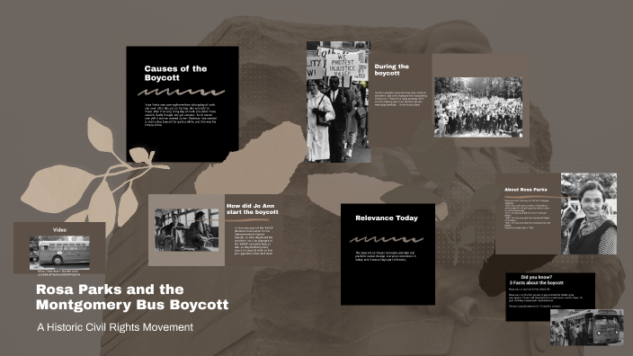 Rosa Parks and the Montgomery Bus Boycott by Willa Dunagan on Prezi
