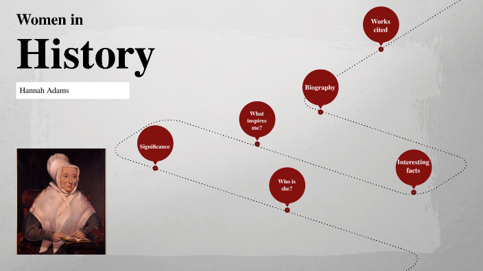 The History of Hannah Adams by Abigail Zepeda on Prezi