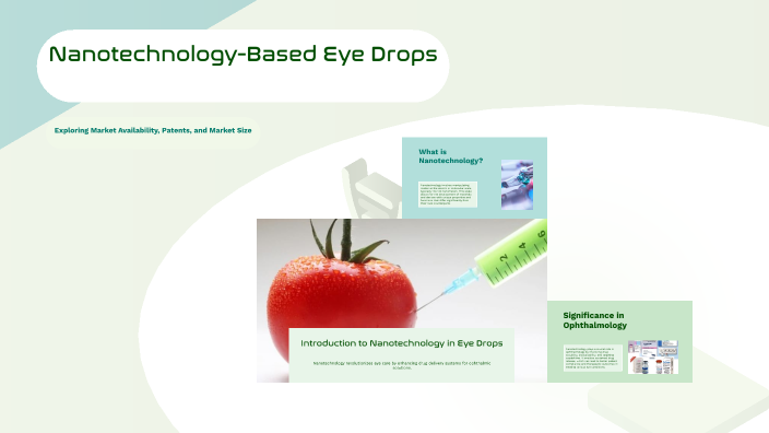 Nanotechnology Based Eye Drops By Zar Mehr On Prezi