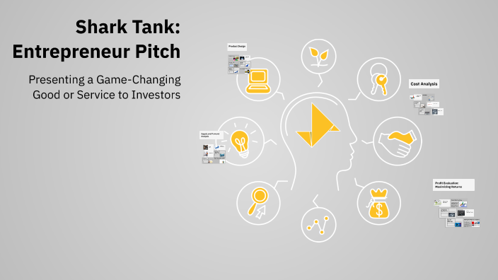 Shark Tank: Entrepreneur Pitch by joseph ruston on Prezi
