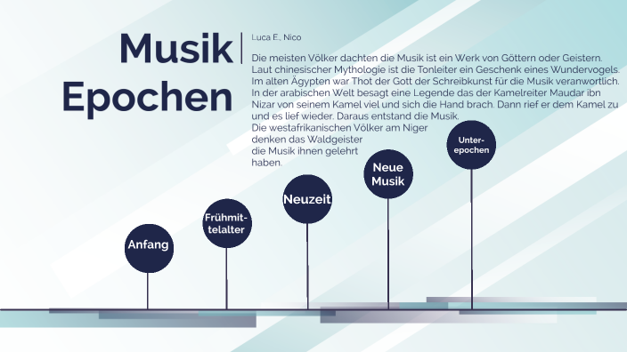 Musik Epochen by Luca Englmann on Prezi