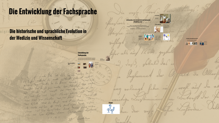 Die Entwicklung der Fachsprache by Ahmmad Ali on Prezi