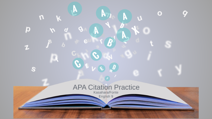 APA Citation Practice by Lauren Fonte on Prezi