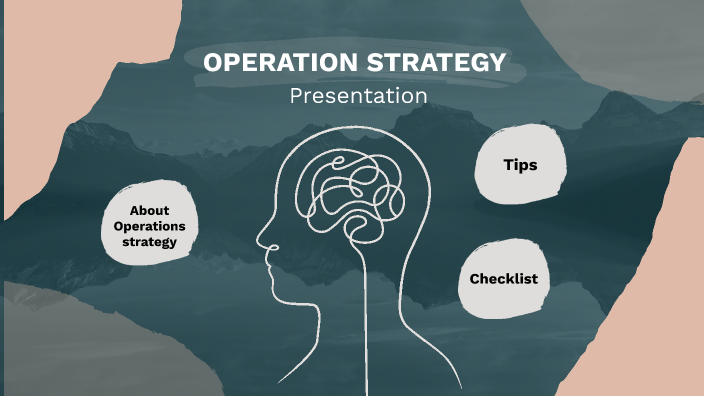Presentation - Operation strategy by Mano Ranjan Udayakumar on Prezi