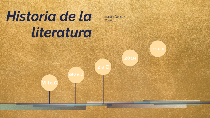 Historia de la literatura by Aarón Gómez Carrillo on Prezi