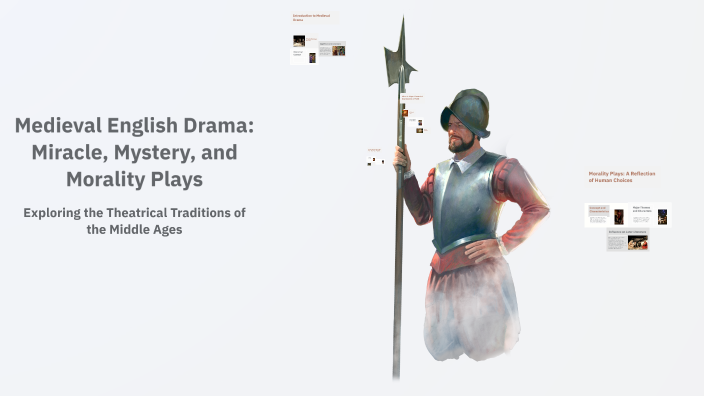 Medieval English Drama: Miracle, Mystery, and Morality Plays by After ...