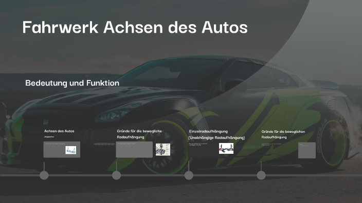 Fahrwerk Achsen des Autos by Robin Knafl on Prezi