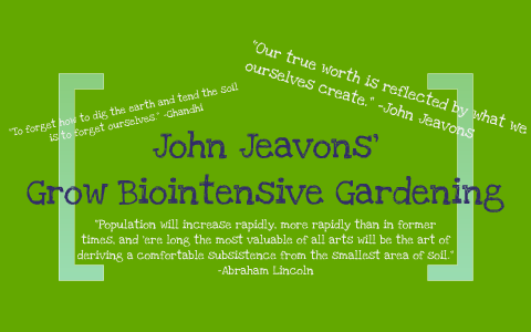 Grow Biointensive Garden Planning by Andrew Thomas on Prezi