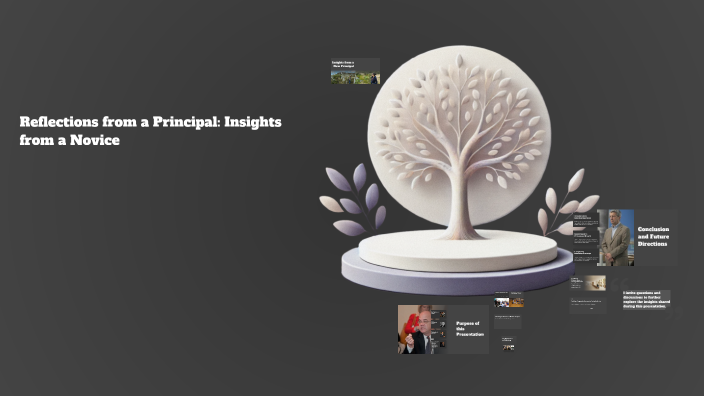 Reflections from a New Principal: Principals Induction by Mark Thompson ...