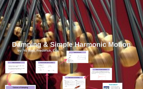 Damping & Simple Harmonic Motion by Yu Wang on Prezi