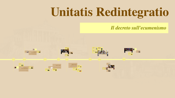 Unitatis Redintegratio by Anastasia Vitale on Prezi