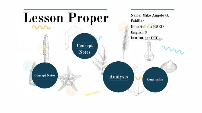 Lesson Proper by mike angelo fabillar on Prezi