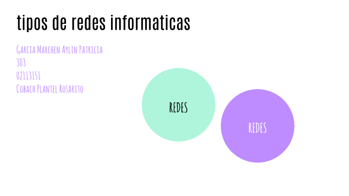 tipos de redes informaticas by aylin garcia on Prezi