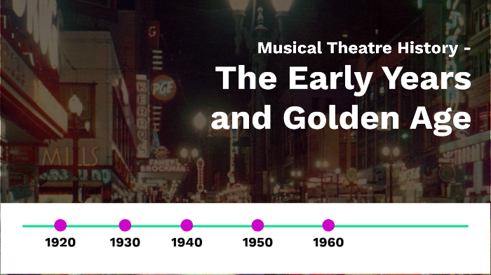 Musical Theatre History: The Early Years and the Golden Age by Kayla ...