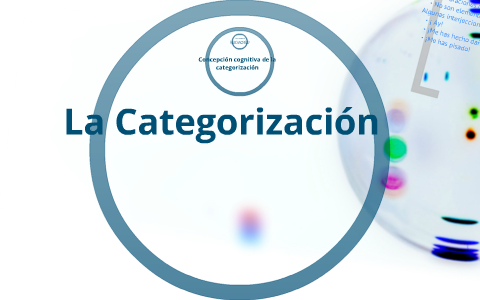 La categorización by Diego Calderón on Prezi