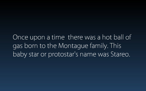 Stareo & Juliet by Emma-Thomas Laster on Prezi