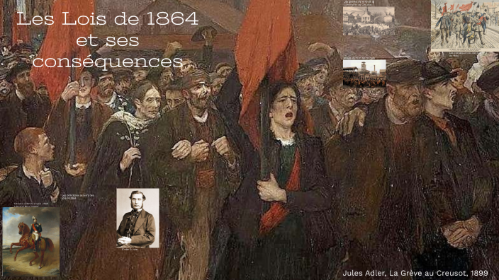 les grèves de 1864 by romain pensart on Prezi
