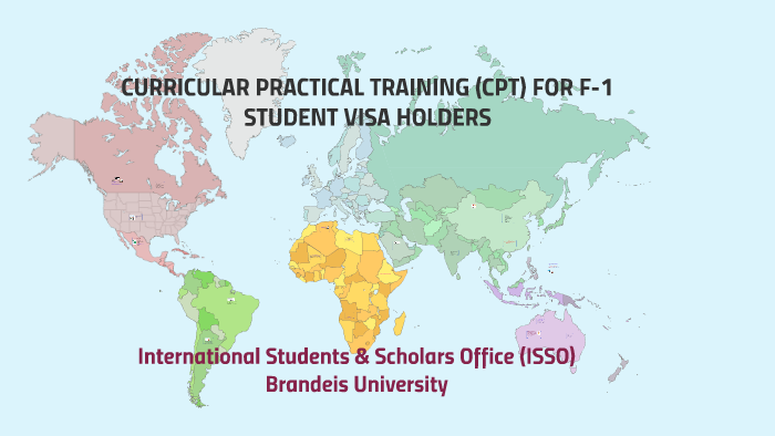 CPT Training for F-1 Visa Holders by on Prezi