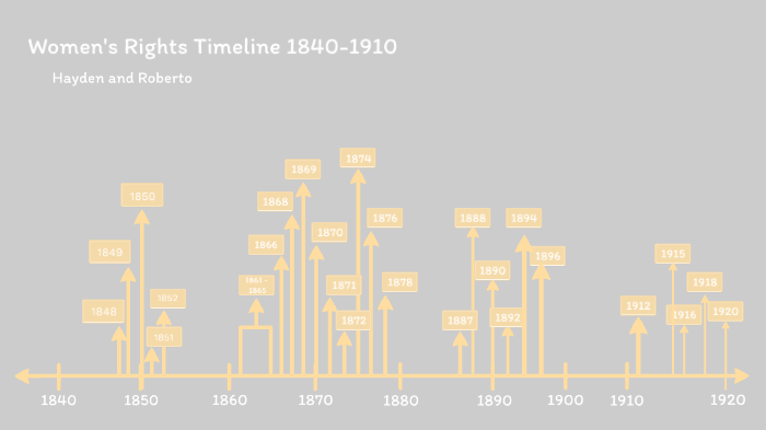 Women's Rights Timeline by Hayden Karnes on Prezi