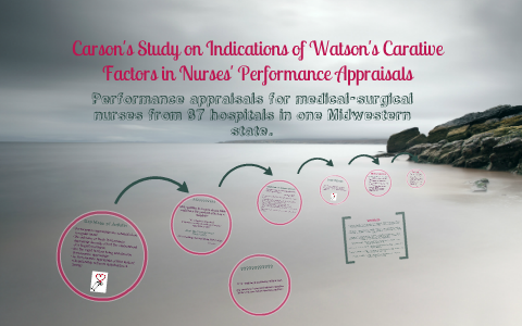 Carson's Study on Indications of Watson's Carative Factors in ...